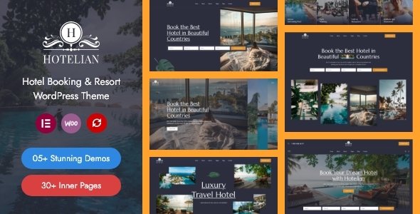 Hotelian - Hotel Booking & Resort WordPress Theme by TemPlaza-Hub | ThemeForest